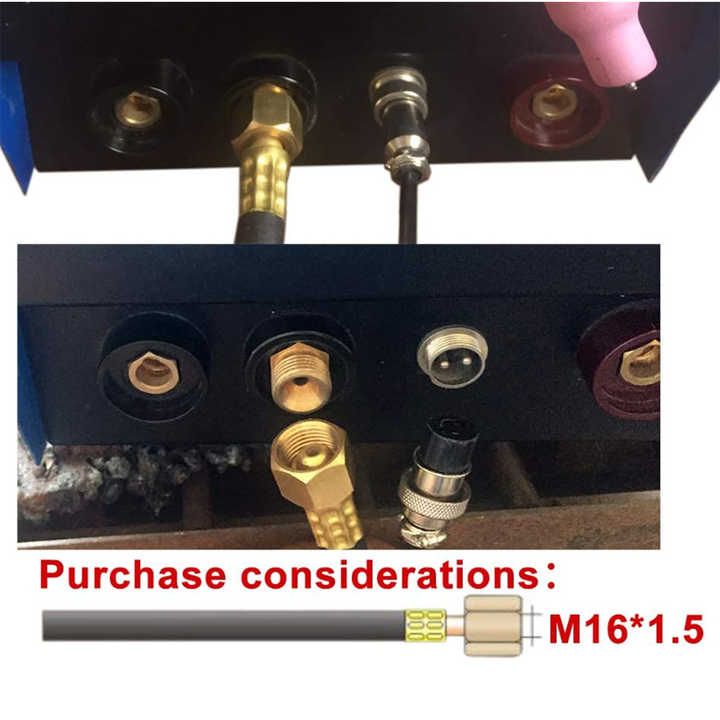 Factory Direct Tig Welding Gun 13 Feet Air Cooled Torch with M16 1.5 ...