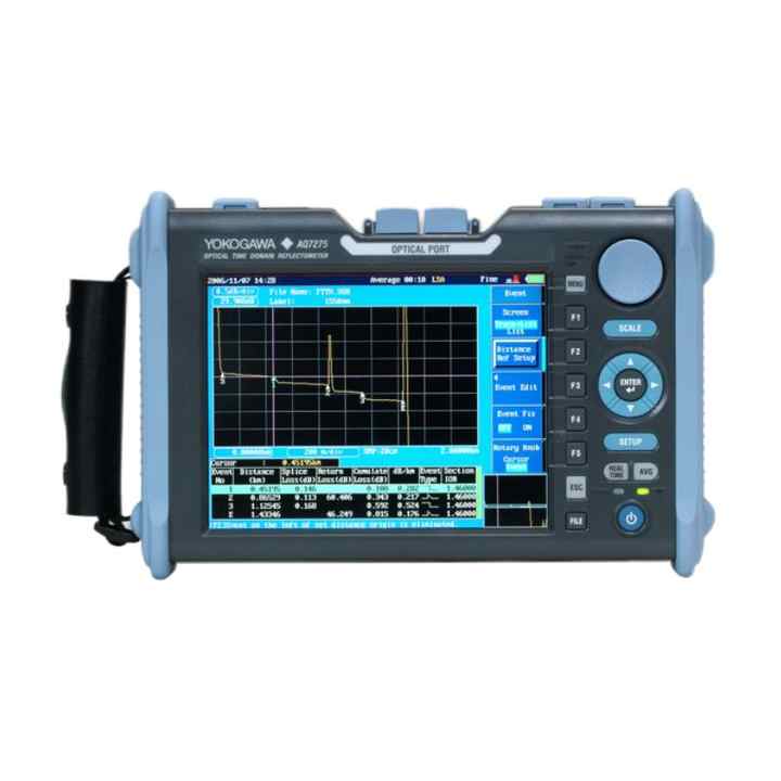 Used Yokogawa OTDR - AQ1200 for FTTX, SM Fiber, 1 Year Warranty