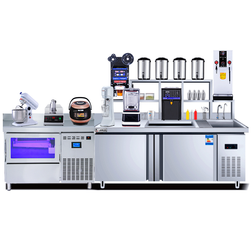 Bubble Tea Counter - Custom Stainless Steel Design 2025