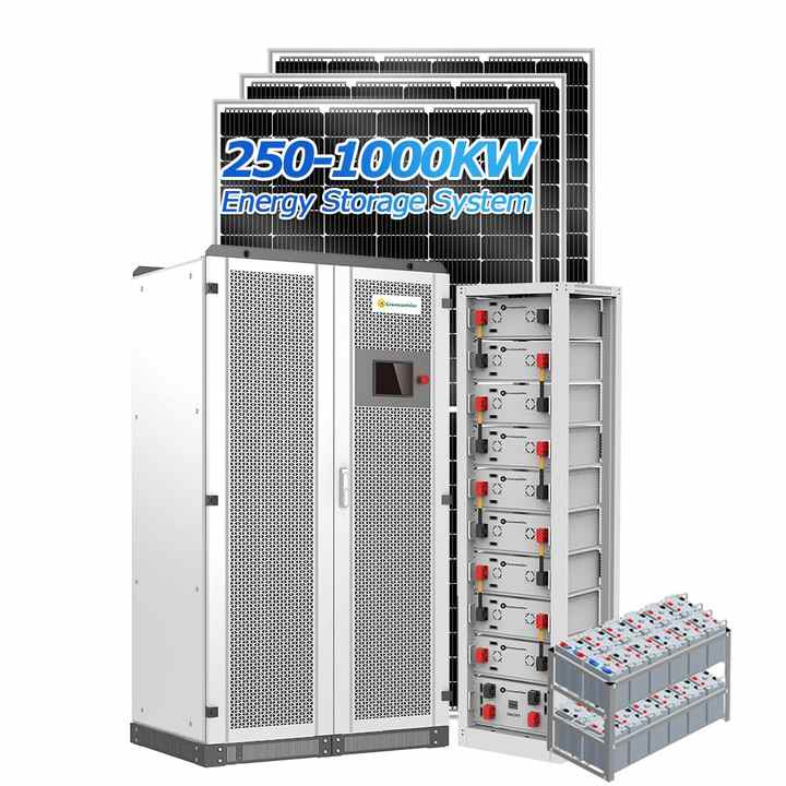 3 Phase Complete Hybrid off Grid Solar Power System 200kw