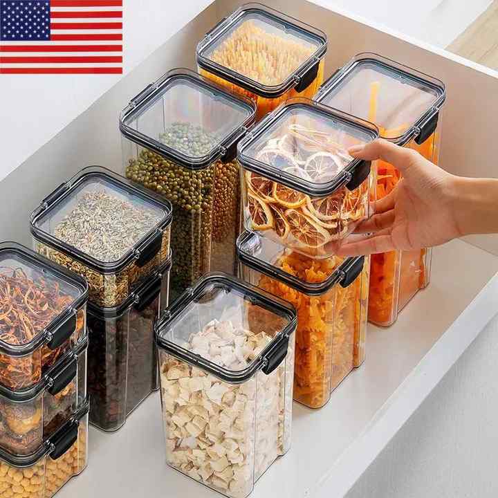 Kitchen Accessories Containers Storage Keep Your Kitchen Fresh With ...