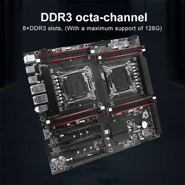 X99 Motherboard Kit - Dual CPU, DDR3 Server Motherboard