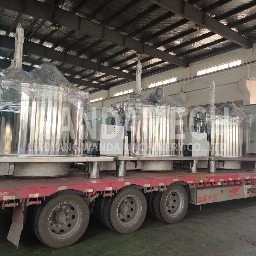 Heavy Duty Industrial Vertical Scraper Bottom Discharge Centrifuge ...