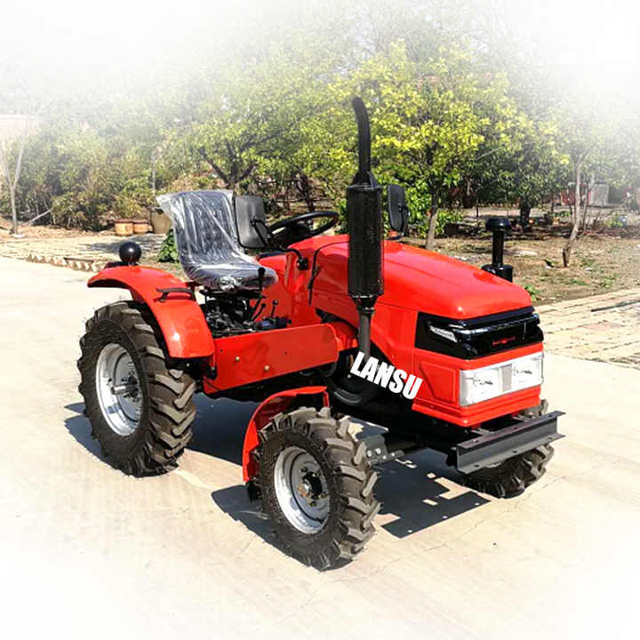 LANSU 20HP 4WD Mini Farm Tractor with Gear Drive - OEM/ODM | Wholesale