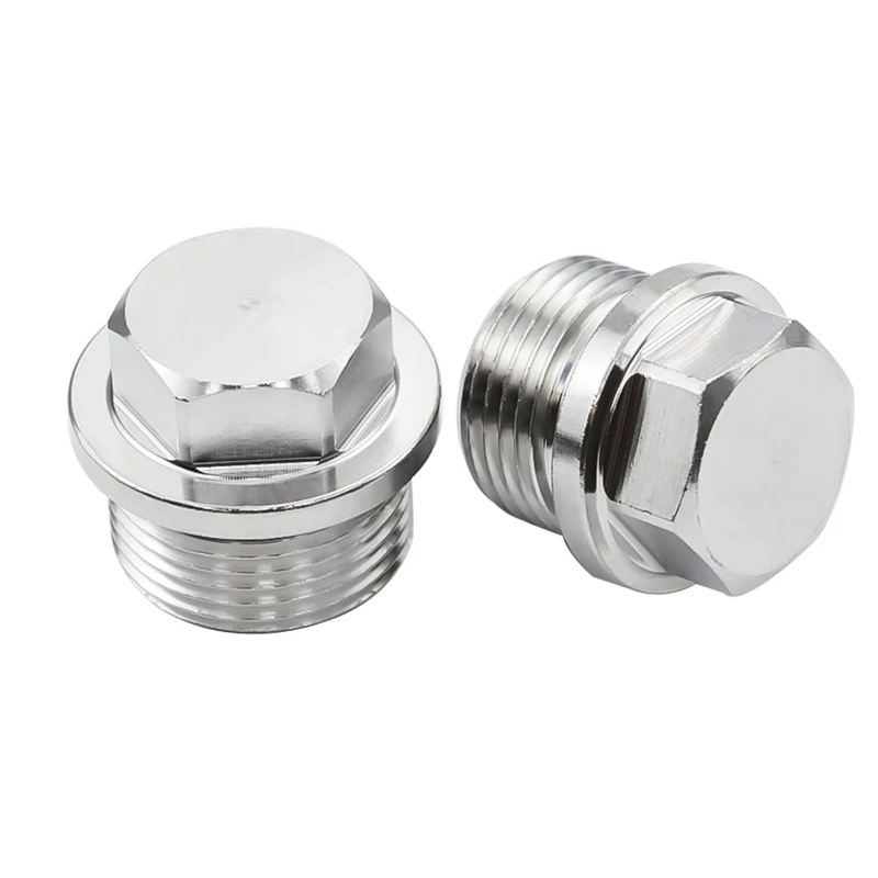 Outer Hexagon Flange Plug Special Material Duplex Stainless Steel 2507 ...