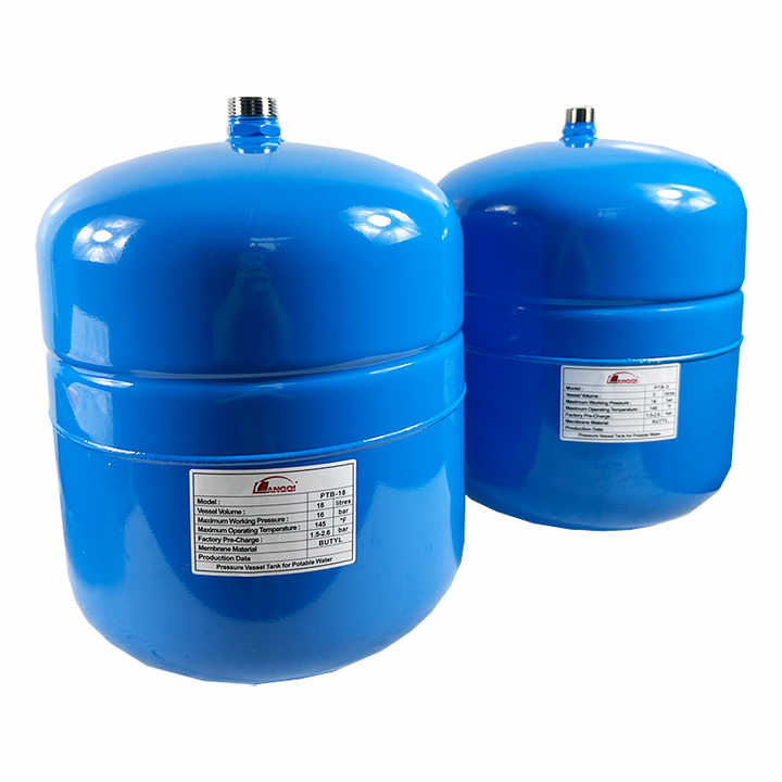 3-100L Plastic Manual Pressure Vessel Buffer Tank for Outdoor Car RO ...