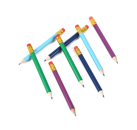 Short Pencils With Kids - Half HB Wood Pencil Classroom Short Mini ...