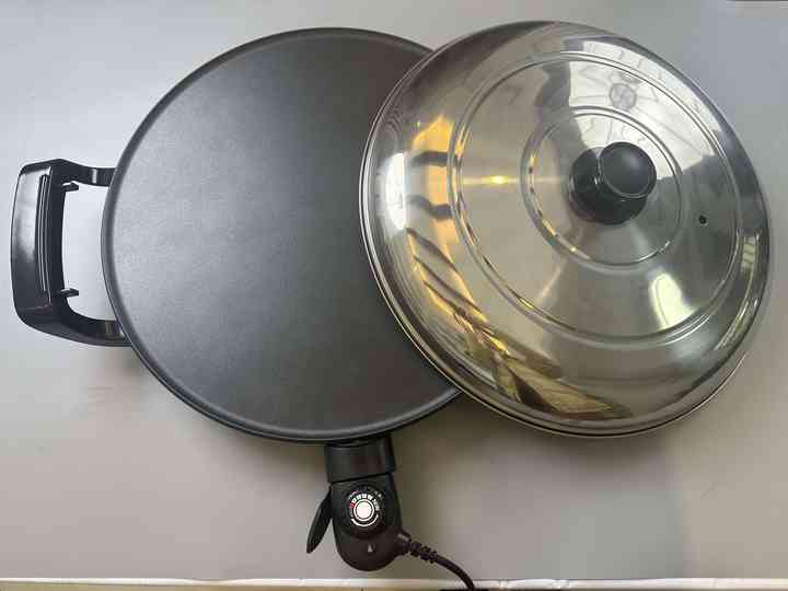 Australia Electric Grill Mitad Mogogo for Cooking Injera With Cover ...