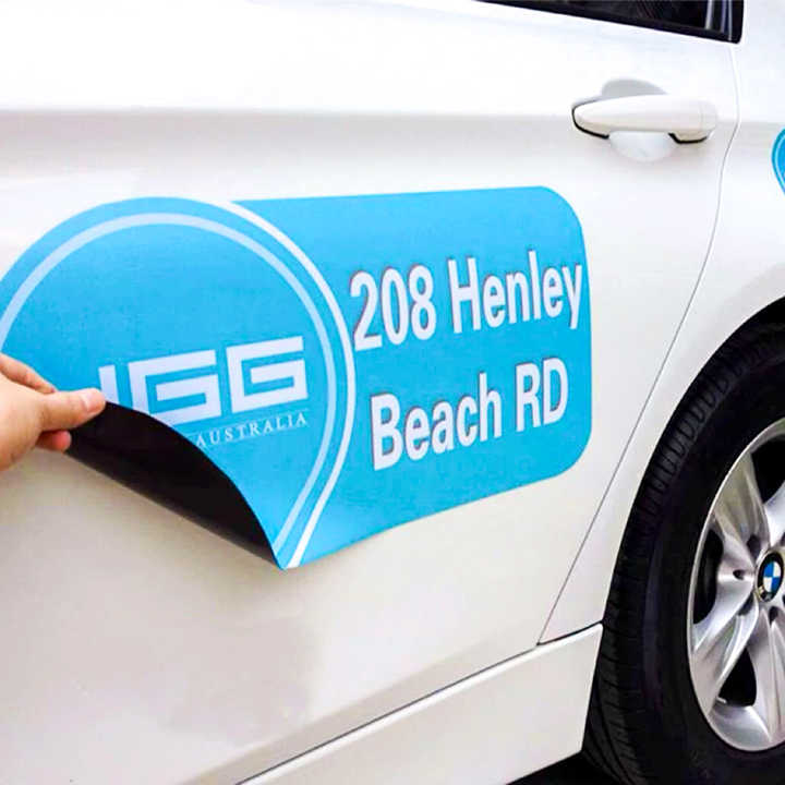 Customized UV Printed Weather-Resistant Magnetic Decals Custom Magnets ...