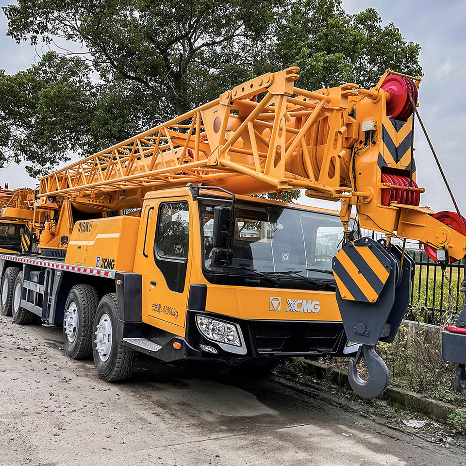 Used Hydraulic Mobile Truck Crane QY50 From China 50 Tons Capacity ...