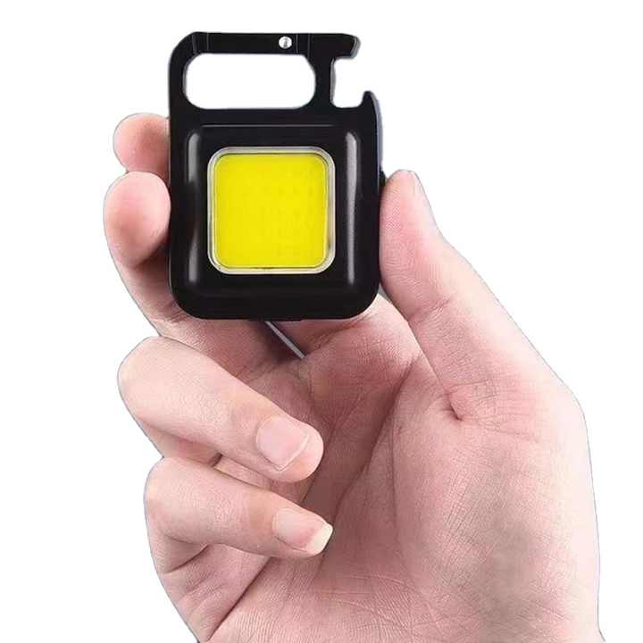 CJ246 Magnetic Keychain Light - Rechargeable Emergency Lamp