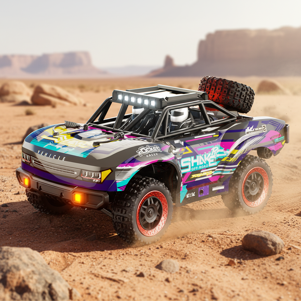 Sturdy 1/18 4WD Short Course Off-Road Buggy 2.4G Long Remote Range ...