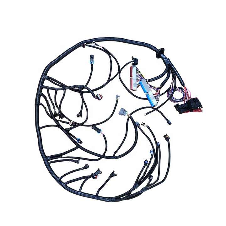 Automotive Engine Wiring Harness 4l60e Dbc Stand Alone Harness Ls1 4.8l 5.3l 6.0l Engine Wiring ...