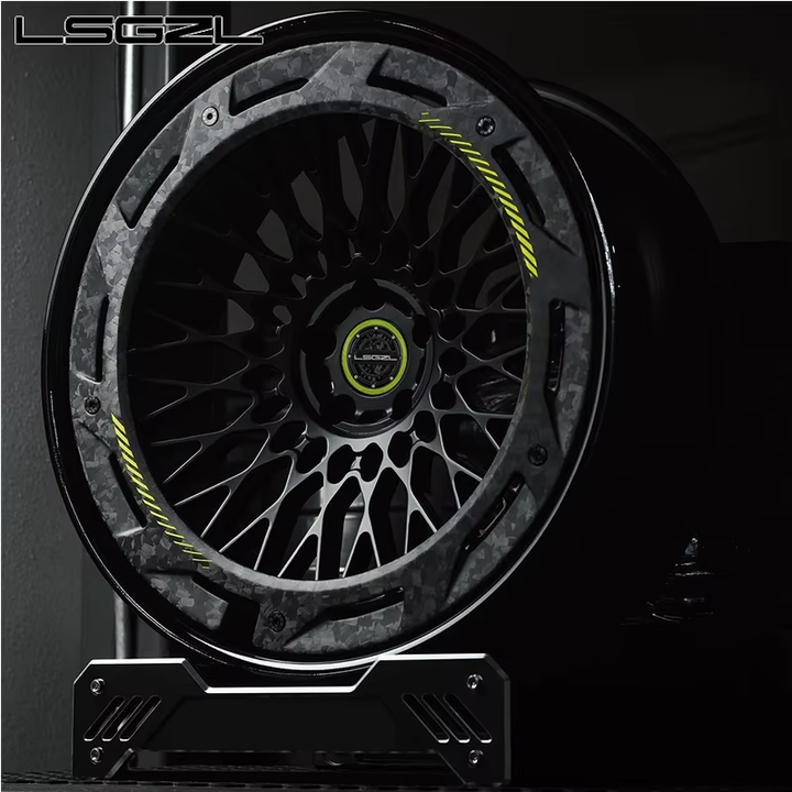 Luxury Car Wheels - Forged Glossy Black Rims 19-26 Inch