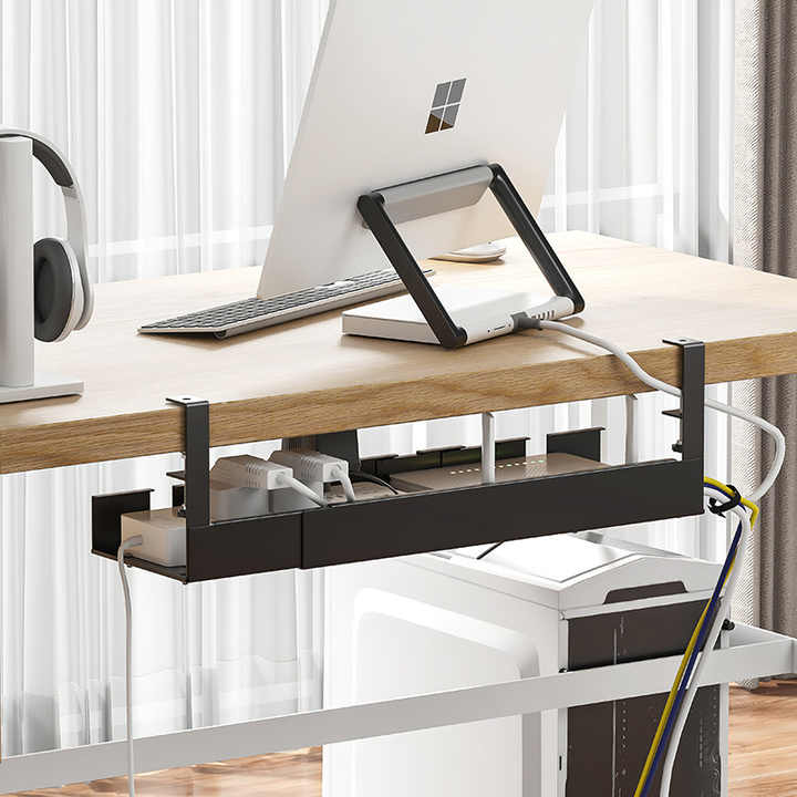 Office Desk Wire Management Under Desk Wire Mesh Cable Tray| Alibaba.com