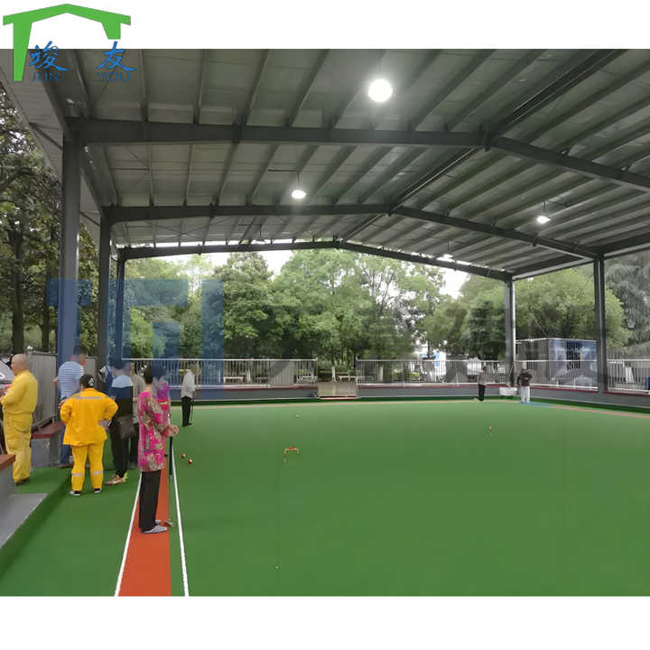 Indoor Football Sports Court Stadium Large Steel Frame Prefab Soccer ...