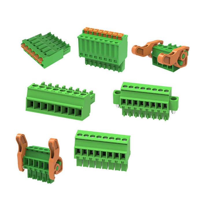 3.5mm Pitch PCB Screw Wire Connector Pluggable Terminal Block Connector ...