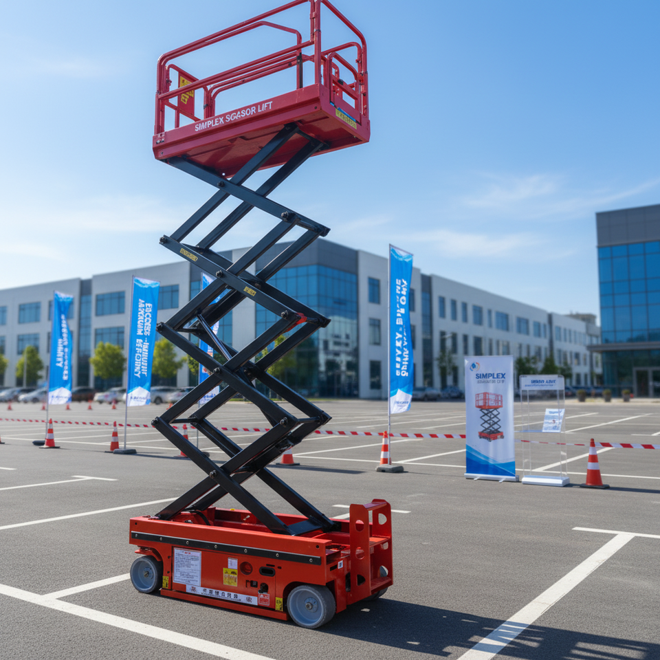 Hydraulic 14m Mobile Type Aerial Scissor Telescopic Lifting Platform ...