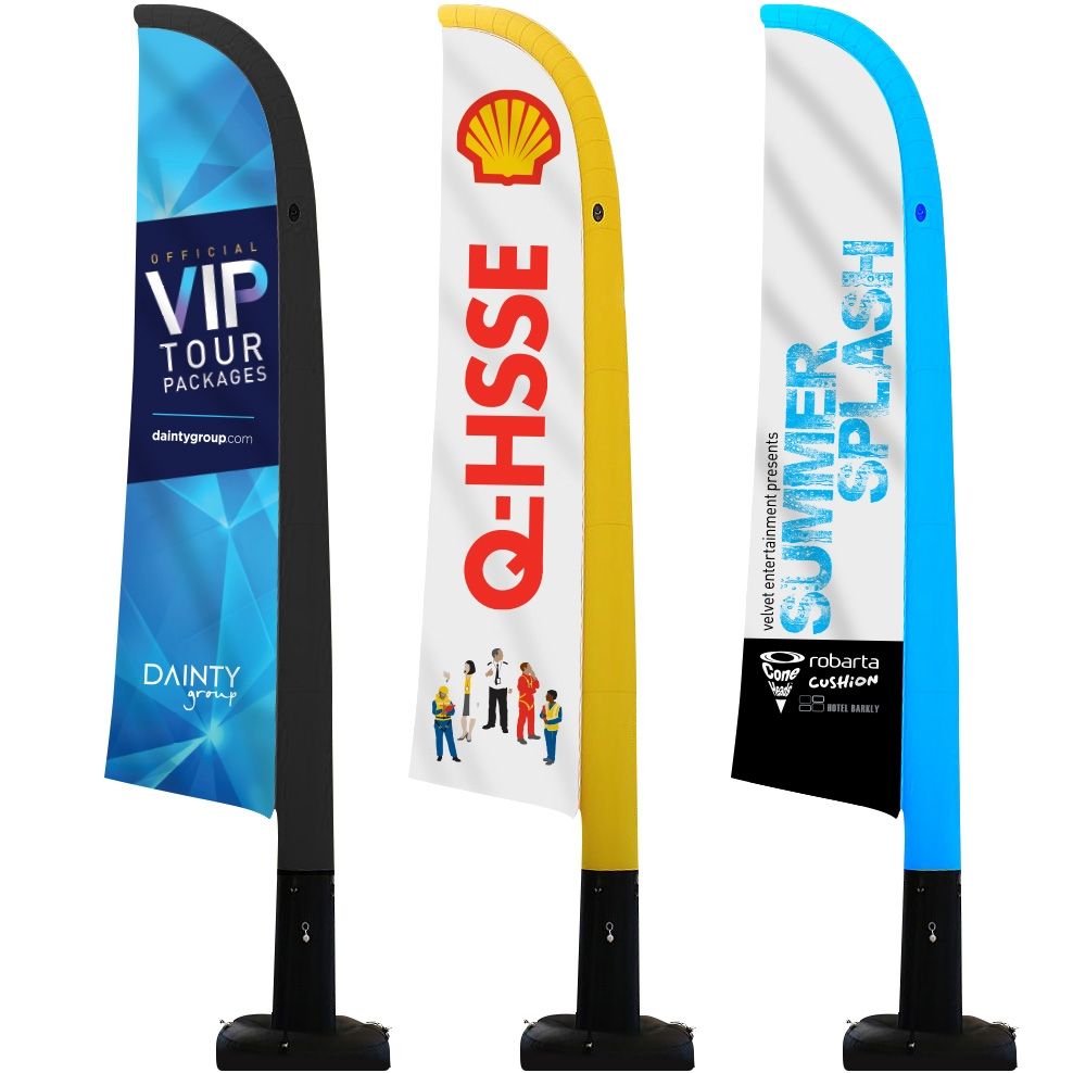 Supply 6m 8m 10m inflatable flag banners Wholesale Factory - DD DISPLAY