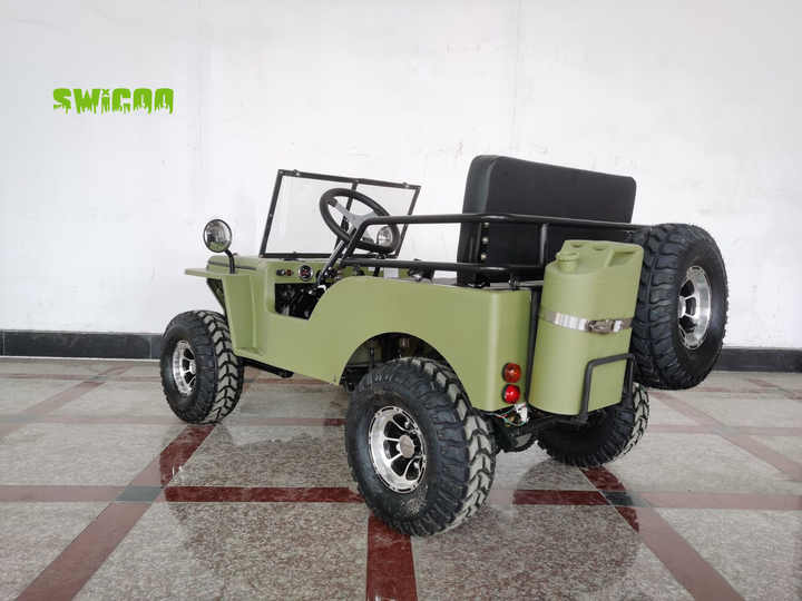 125cc Mini Jeep Semi Automatic Go Kart with 3+1 Gears - Ideal for ...