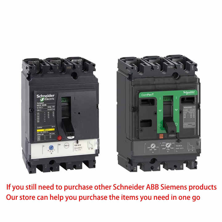 Schneider LV430630 Compact Circuit Breaker NSX160F 125A 160A 3P/4P MCCB Leakage Protection Air ...