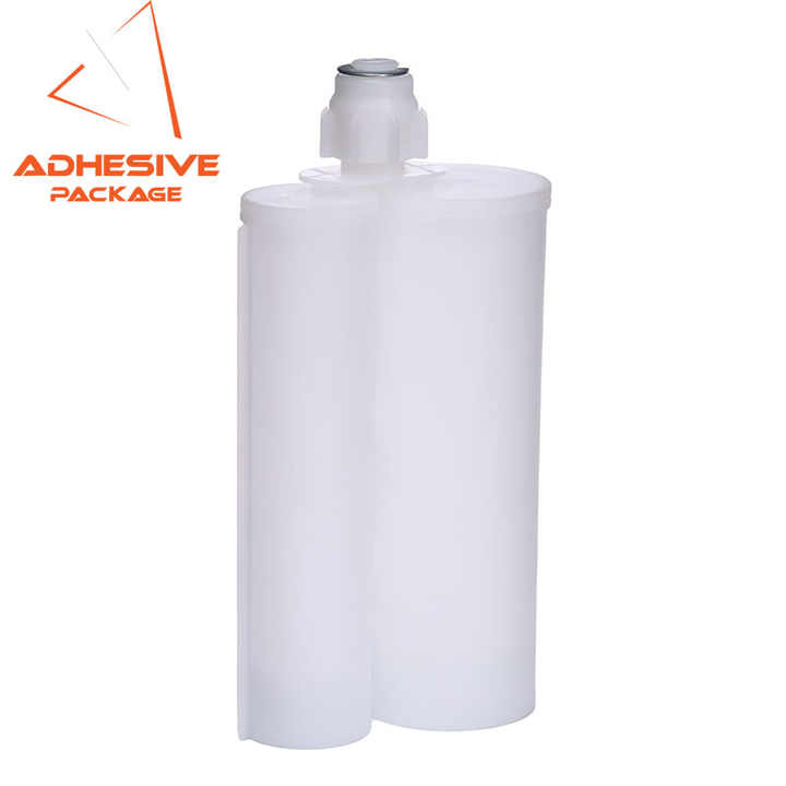 DM 400ml 2:1 Adhesive Cartridge disposable empty two-component dual cartridge barrel for ...