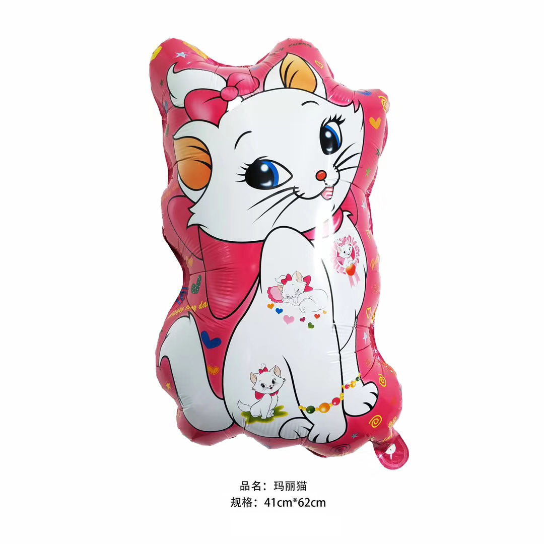 Marie Cat Balonları - Eğlenceli ve Şenlikli Parti Malzemeleri