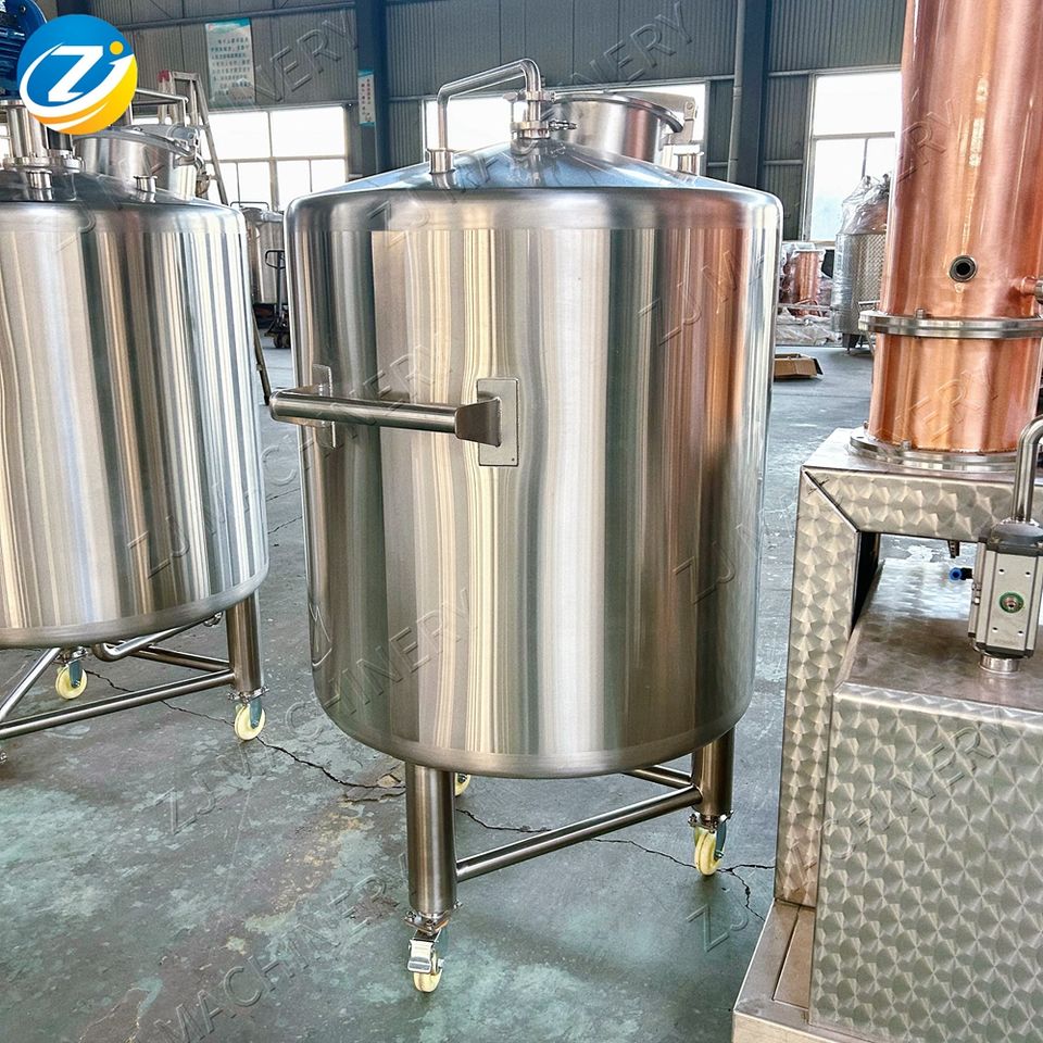 ZJ 500L Stainless Steel SS304 316L Brew Storage Tank for Brewing and ...