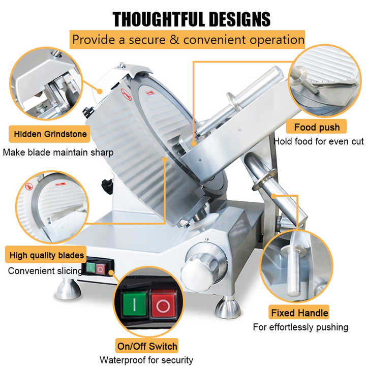JK-300L Automatic Frozen Meat Slicing Machine Cheese Ham Sausage Bacon ...