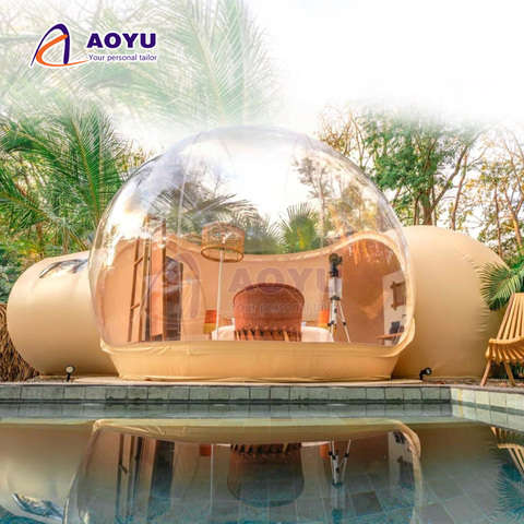 Luxury Outdoor Igloo Hut clear Removable Dome House Prefabricated ...