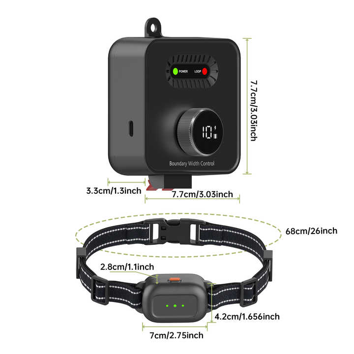 GPS Electronic Dog Fence System with GPS Positioning Mode Waterproof ...