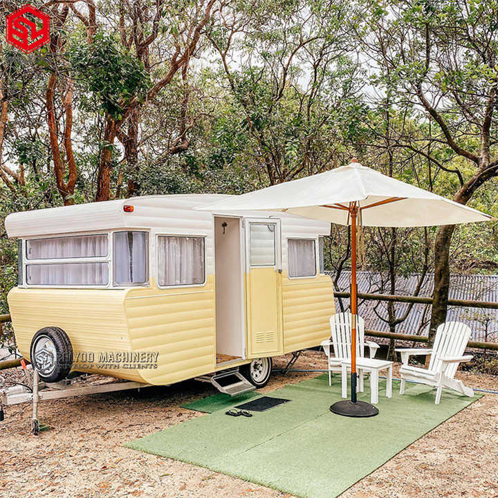 Belyoo Mobile Bar Trailer - Street Food Kiosk Cart for Sale