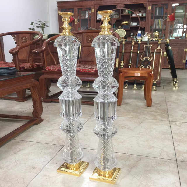 Modern Stair Step Pillar Acrylic Ball Crystal Acrylic Stair Baluster ...