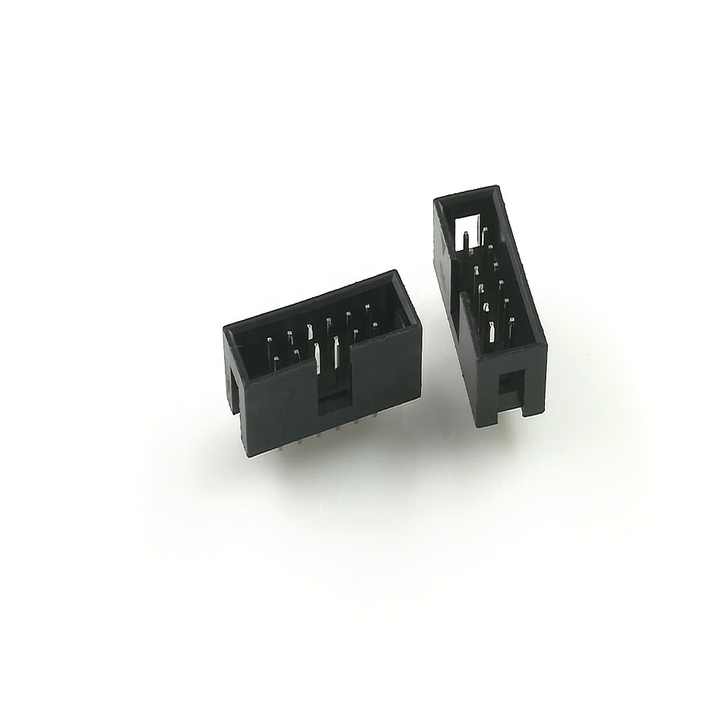 2x6 Position 12 Pin Vertical 0.10" Shrouded Header 2.54 mm Rectangular ...