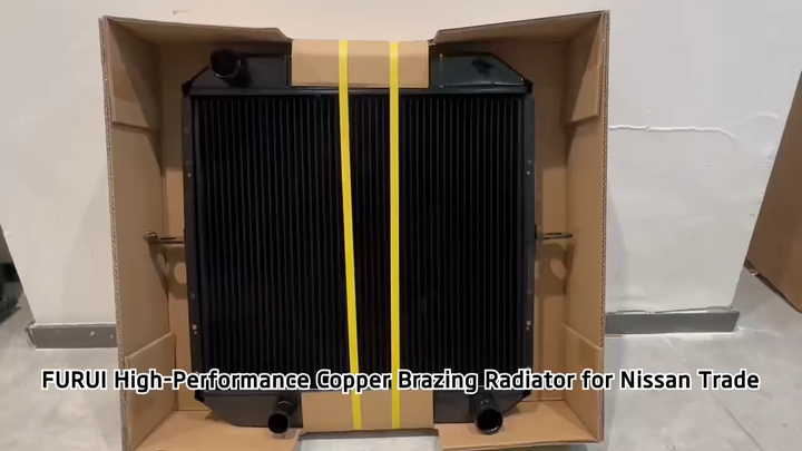Brazed Cooling Fins Cooper Radiator for Nissan Trade 3.0 Diesel OEM ...