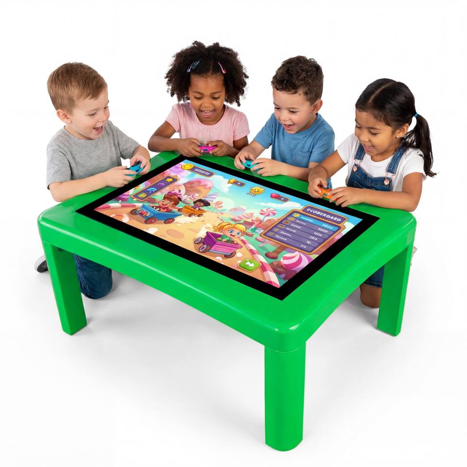 2026 Smart Interactive Multi-Touch Table Waterproof Screen WiFi LCD ...