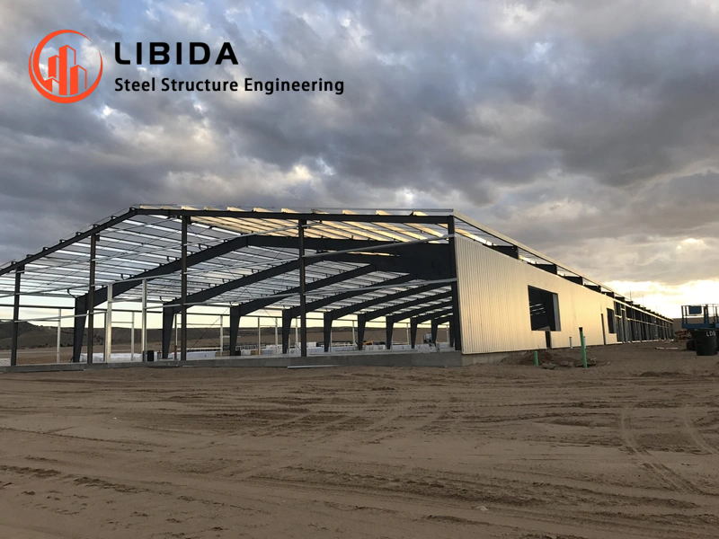 Industrial Warehouse Prefabricated Steel Structure CE Certified Q235 ...