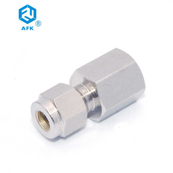 High Pressure Tube Compression Fittings SS316 Female NPT