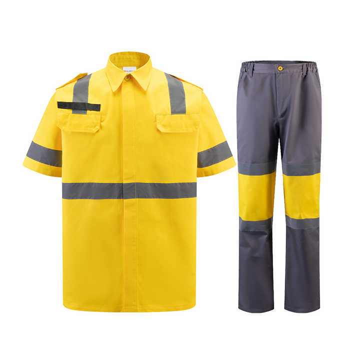 Men's Customized High Visibility Short Sleeve Hi Vis Workwear Uniforms Shirts| Alibaba.com