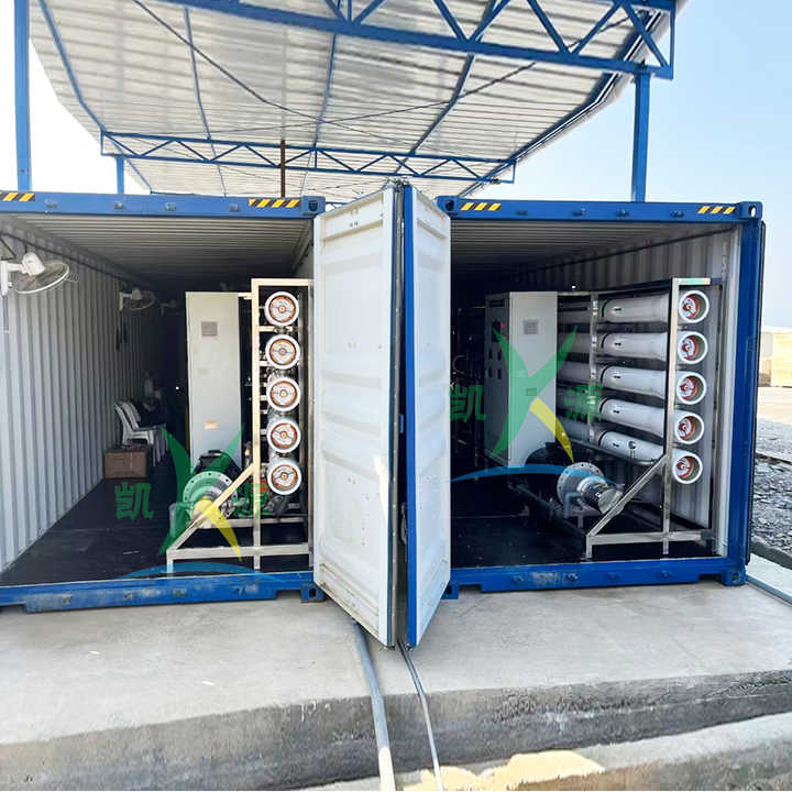 Containerized seawater desalination plant Large-scale desalination ...