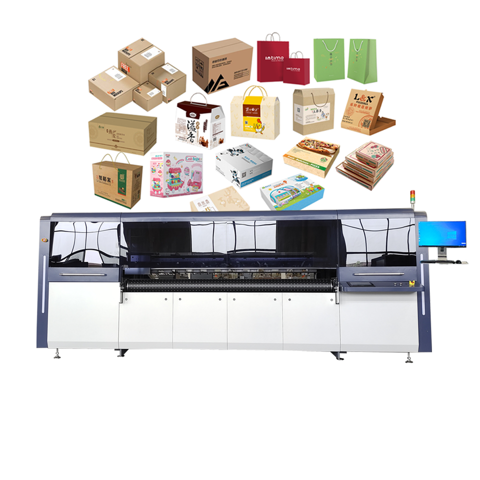 Multi Pass Wide Format High Quality Digital UV Inkjet Corrugated ...
