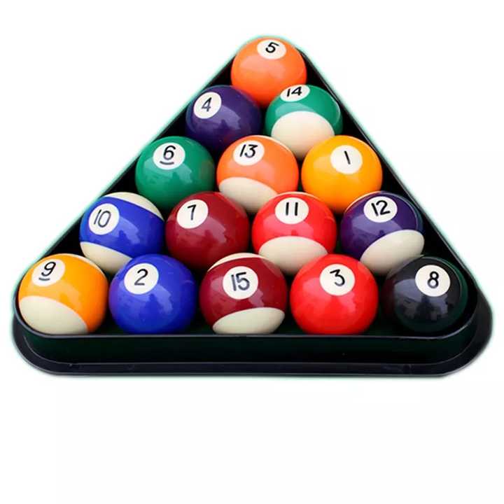 Custom Logo Eighty Ball Phenolic Resin Snooker Pool Ball Set 57.2mm Cue ...