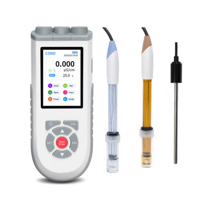 Portable Ph Meter DO Water Analyzer Digital Dissolved Oxygen Sensor ...