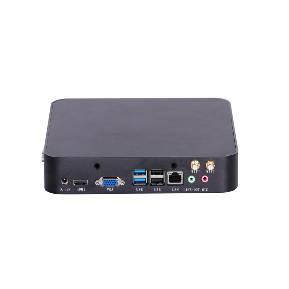 HD4001-M415F Mini PC with Celeron J4125 CPU Single DDR4 Max 16GB Dual ...