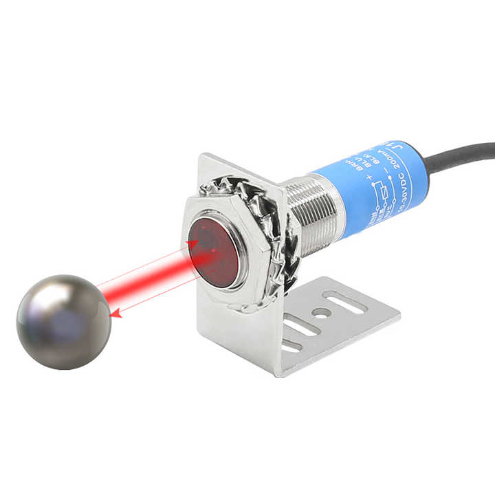 HG-J12/18 D15/50 Laser Diffuse Photoelectric Sensor Diffuse 15cm 50cm ...