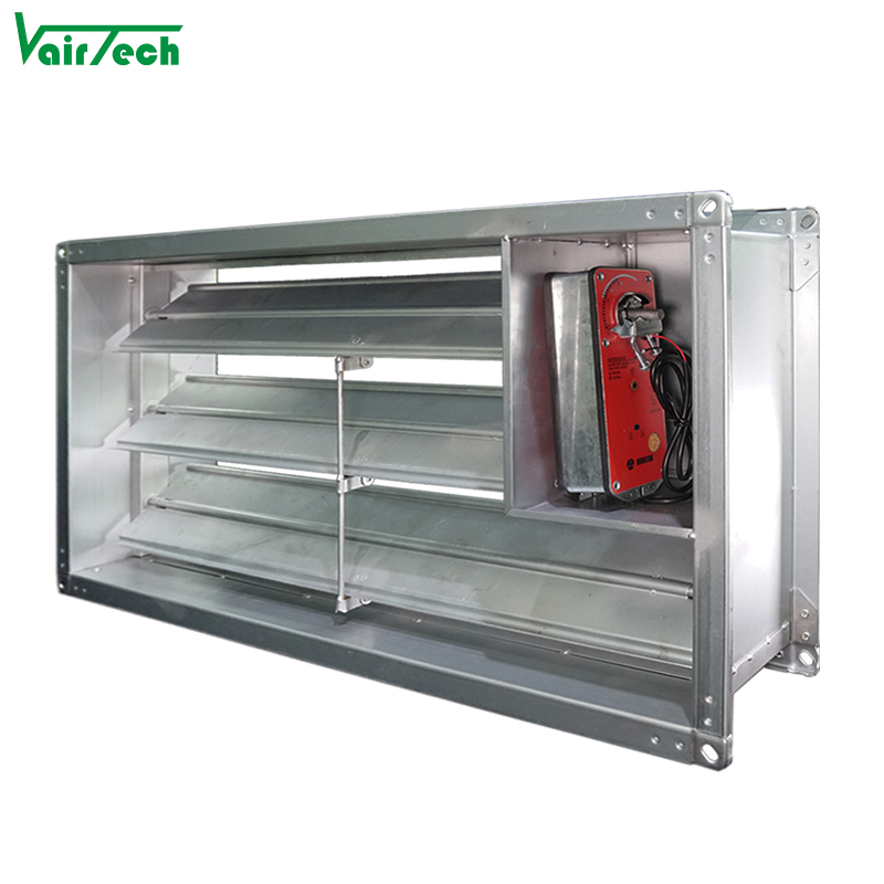 Hvac Motorized Dampers Large Wall