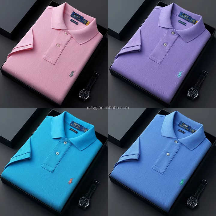 Polo Shirt Fabric 100% Polyester - Quick Drying & Custom Embroidered