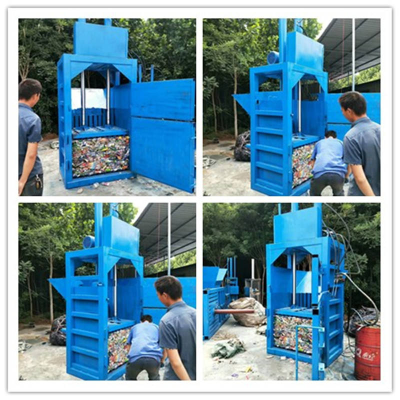 Metal Hydraulic-Driven Vertical Waste Balancer Recycling Equipment ...