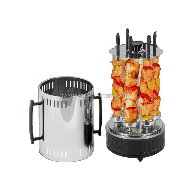 Barbecue Electric 1000W | Vertical Kitchen Barbecue for 6 Skewers ...