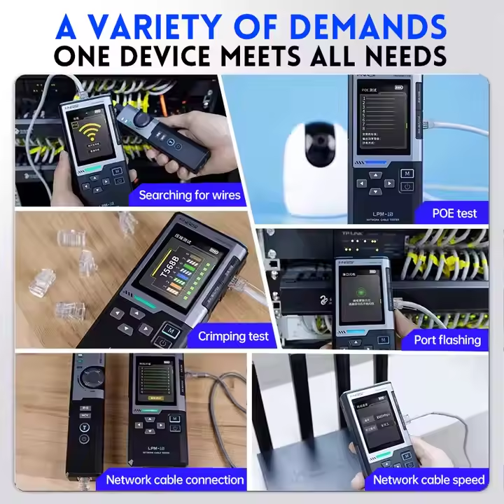 FNIRSI LPM-10A Multi-functional Anti-interference Network Speed ...